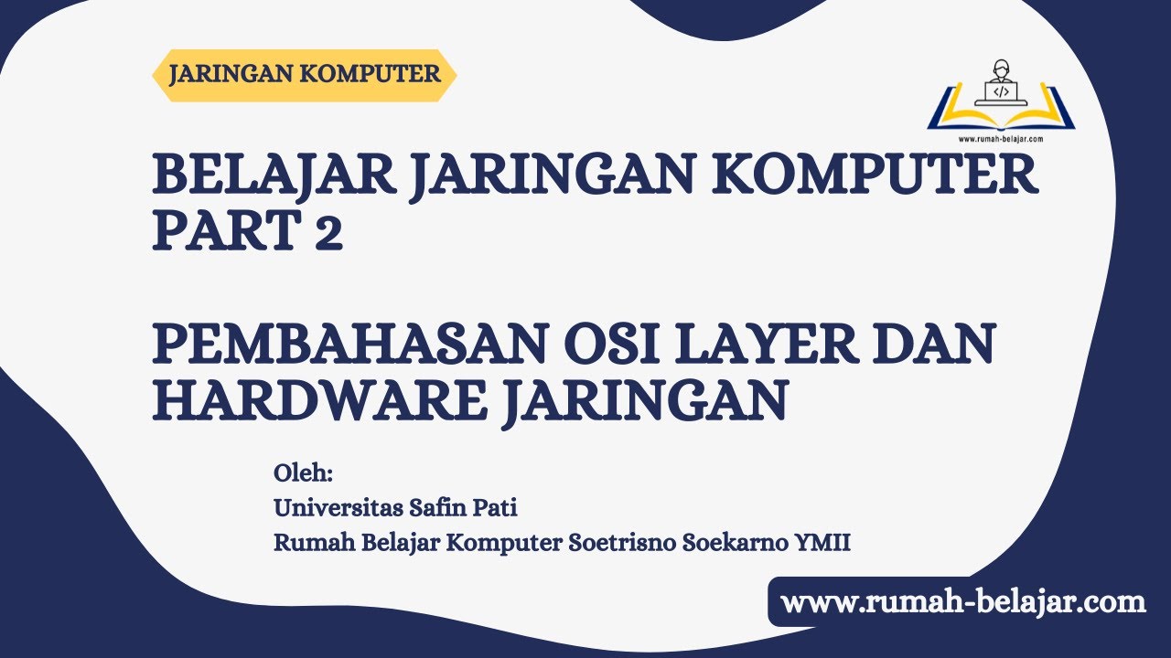Tutorial Jaringan Komputer Dasar Part 2 - Pembahasan Osi Layer Dan ...